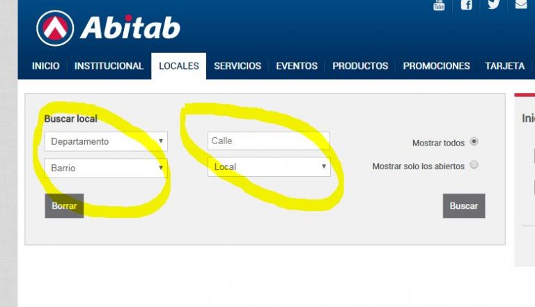 HORARIOS ABITAB EN TODO EL PAIS - Guía para encontrarlos